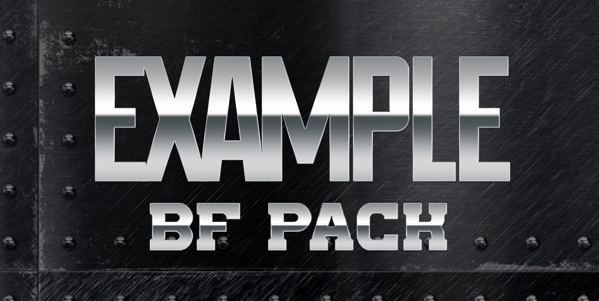 EXAMPLE BF PACK