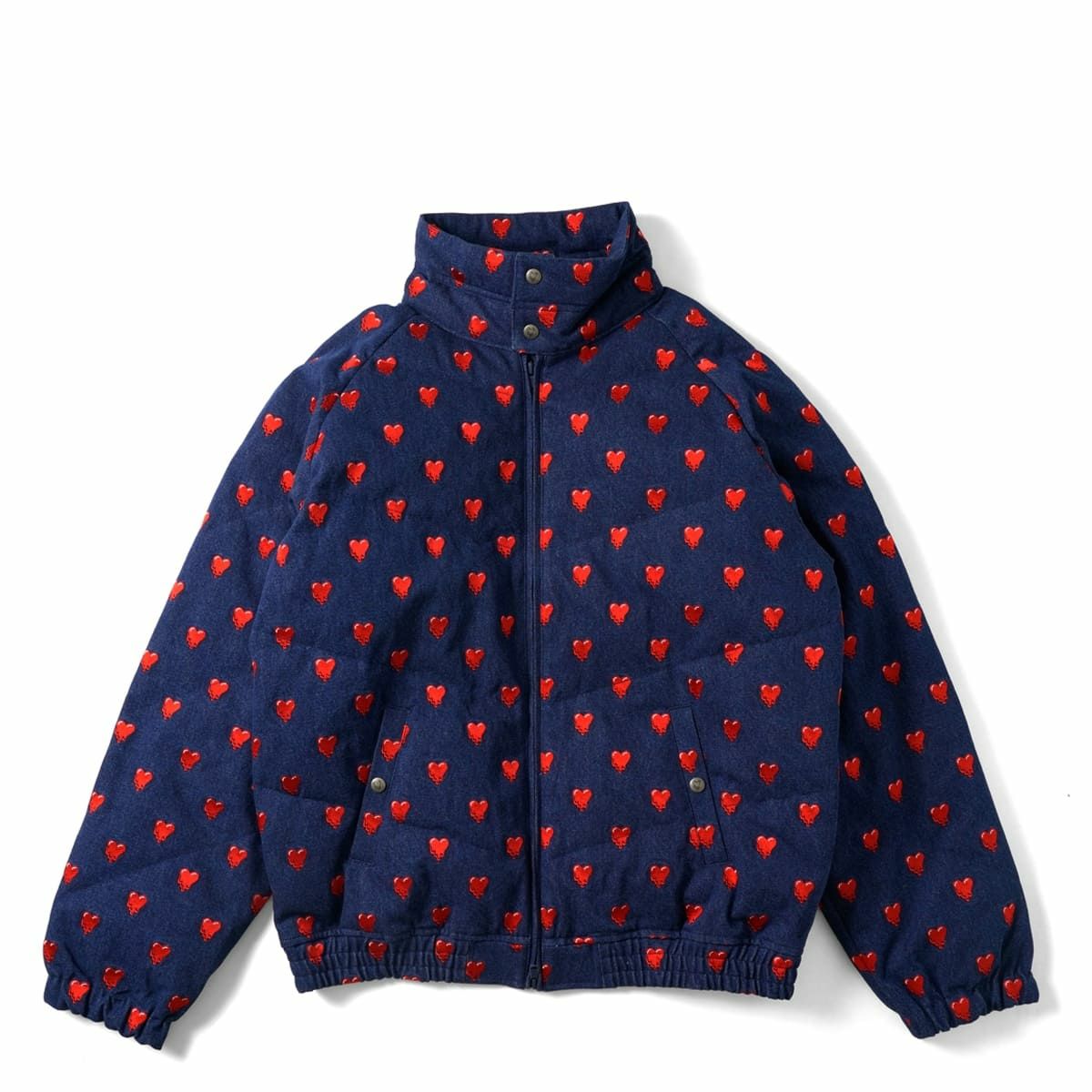 EMOTIONALLY UNAVAILABLE HEART LOGO DOWN JACKET | MFC STORE OFFICIAL ...